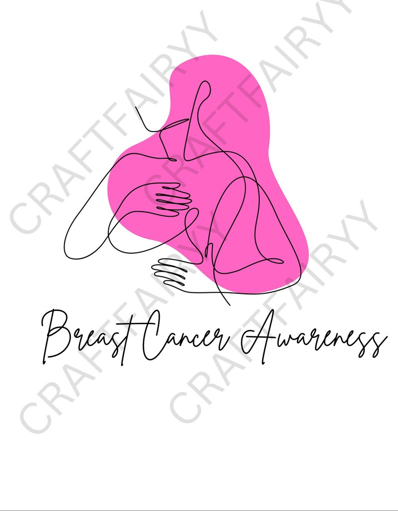 Breast Cancer Awareness SVG FILE - Etsy