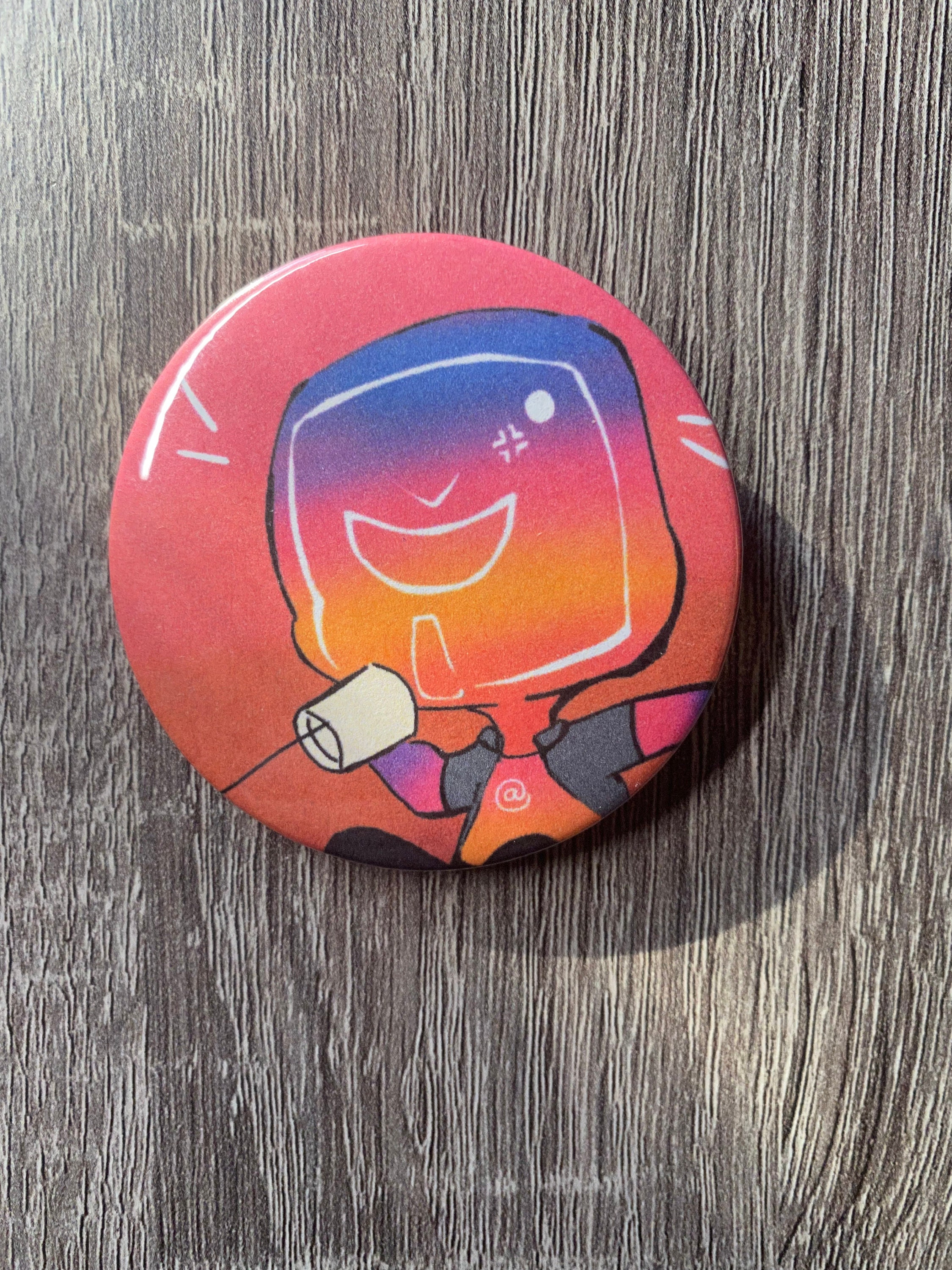Social Media Human Pins/buttons - Etsy