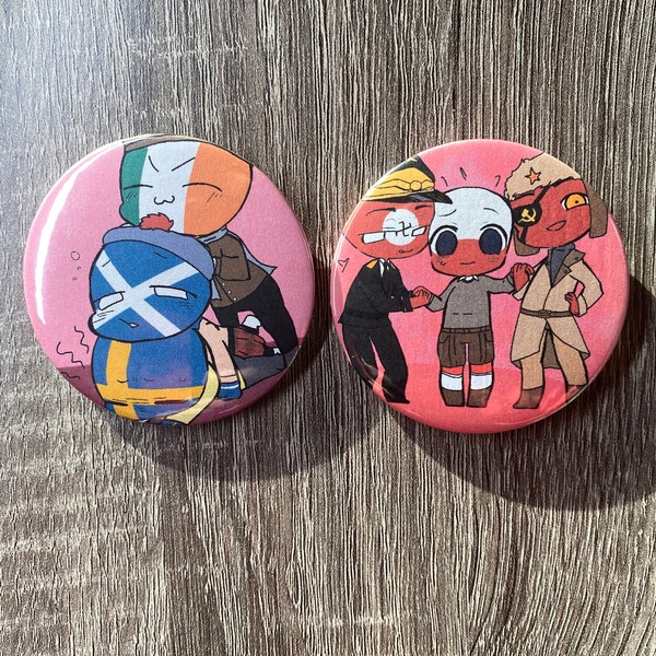 Countryballs Stickers - Etsy