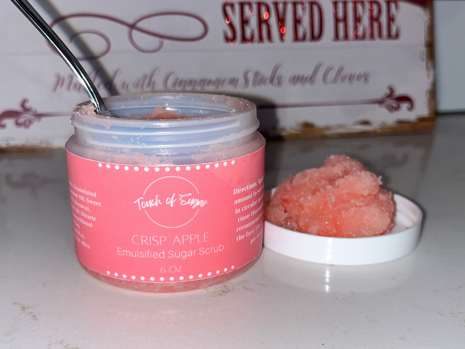 Crisp Apple Sugar Scrub Apple Sugar Scrub Exfoliating Scrub - Etsy