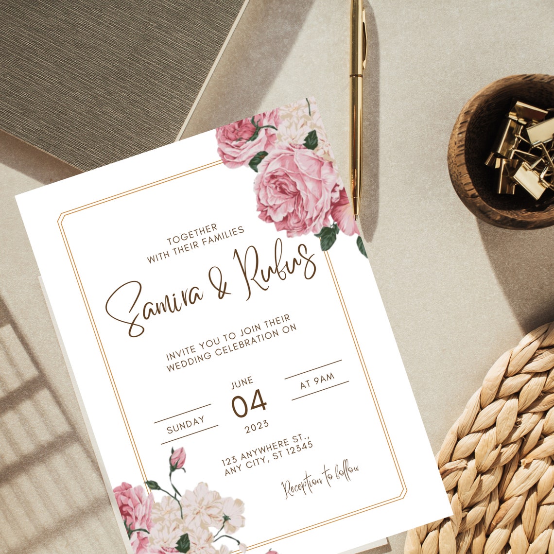 Colorful Wildflower Wedding Invitations 2024 - Etsy