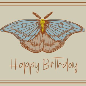 Printable Happy Birthday Card, Digital Birthday Card, 5x7 Greeting Card ...