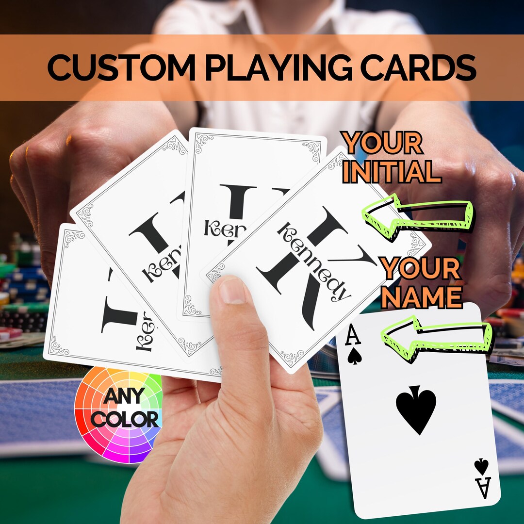 Custom Poker Deck | Create Your Own Personalized Playing Cards ...