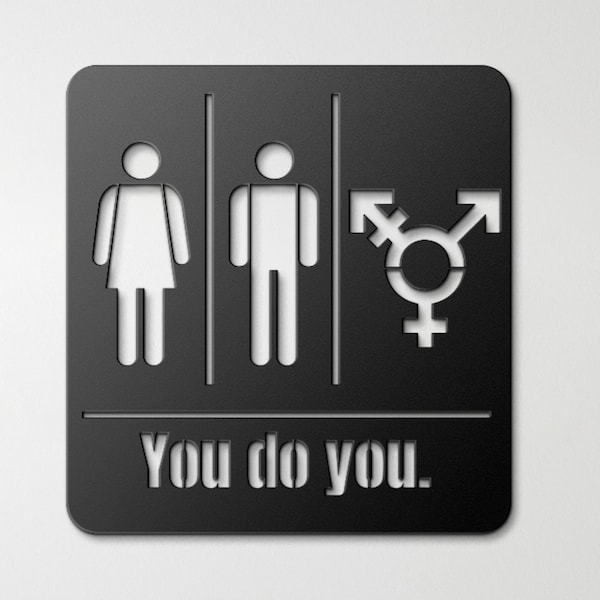 Gender Inclusive Toilet - Etsy