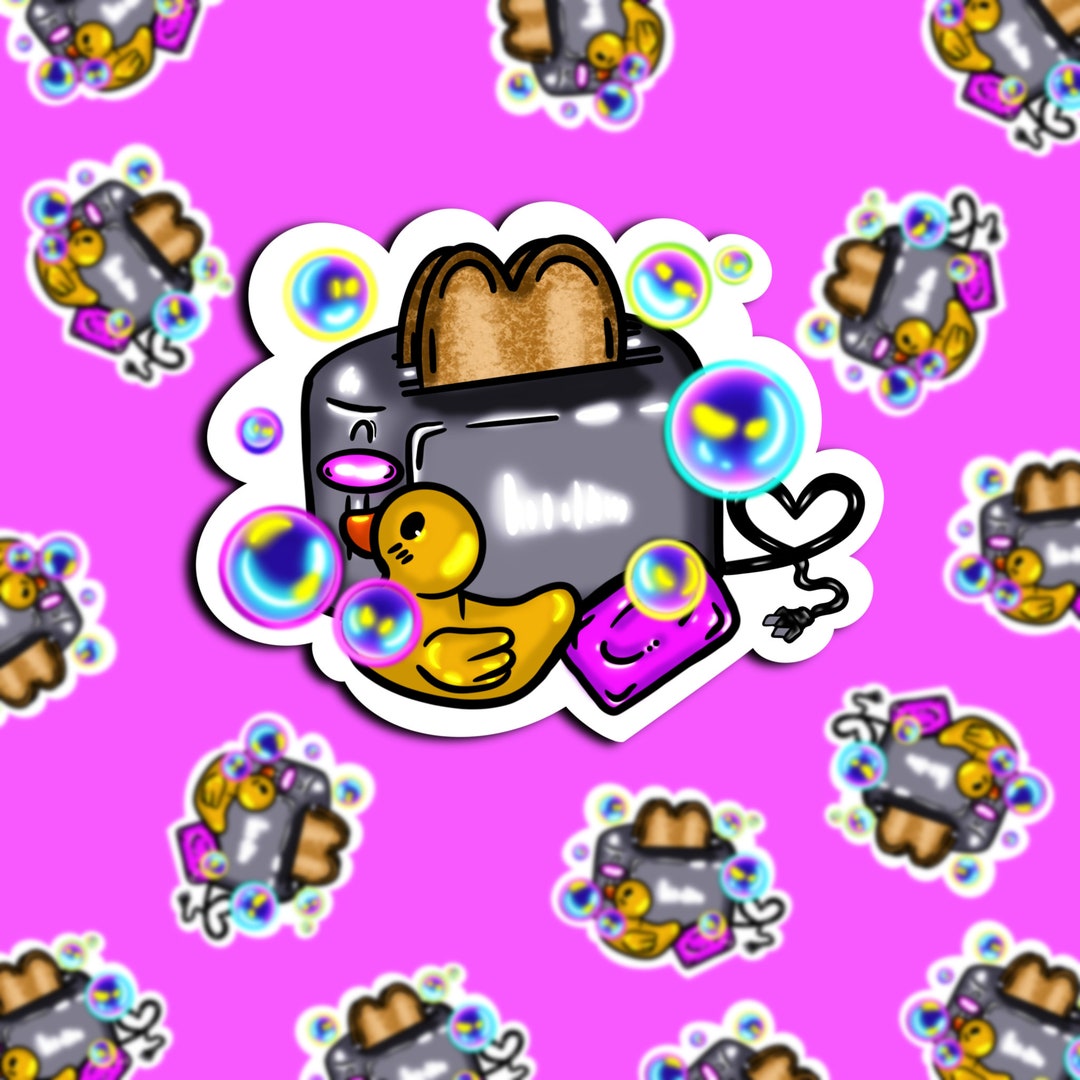 Bath Bomb Glossy Sticker - Etsy