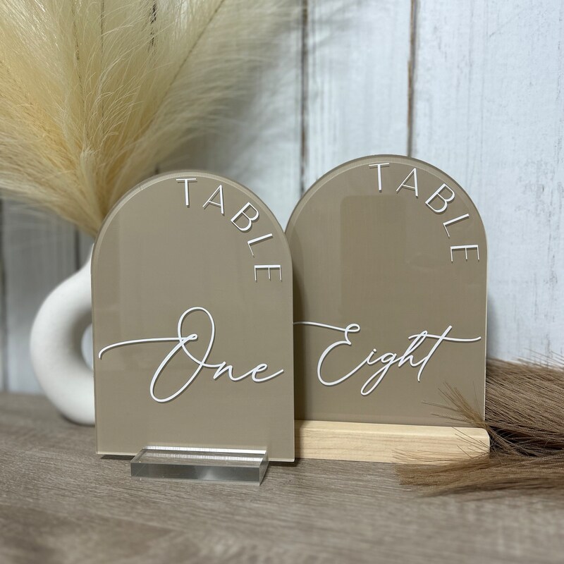 Party Table Numbers - Etsy