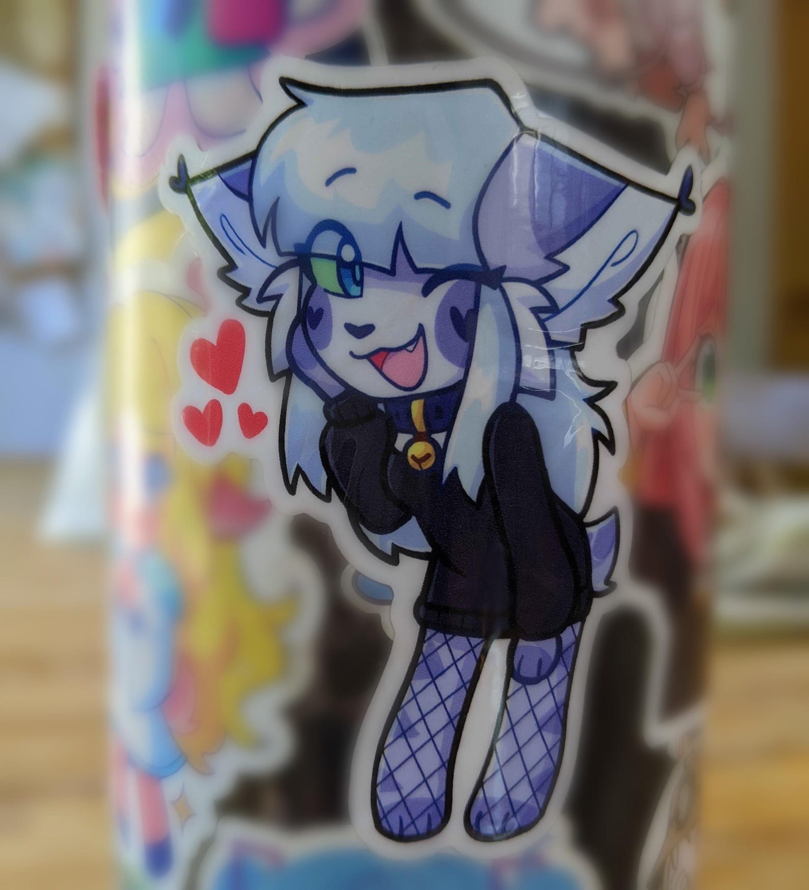 3'' Lenix Glossy Vinyl Sticker | Furry Decal - Etsy