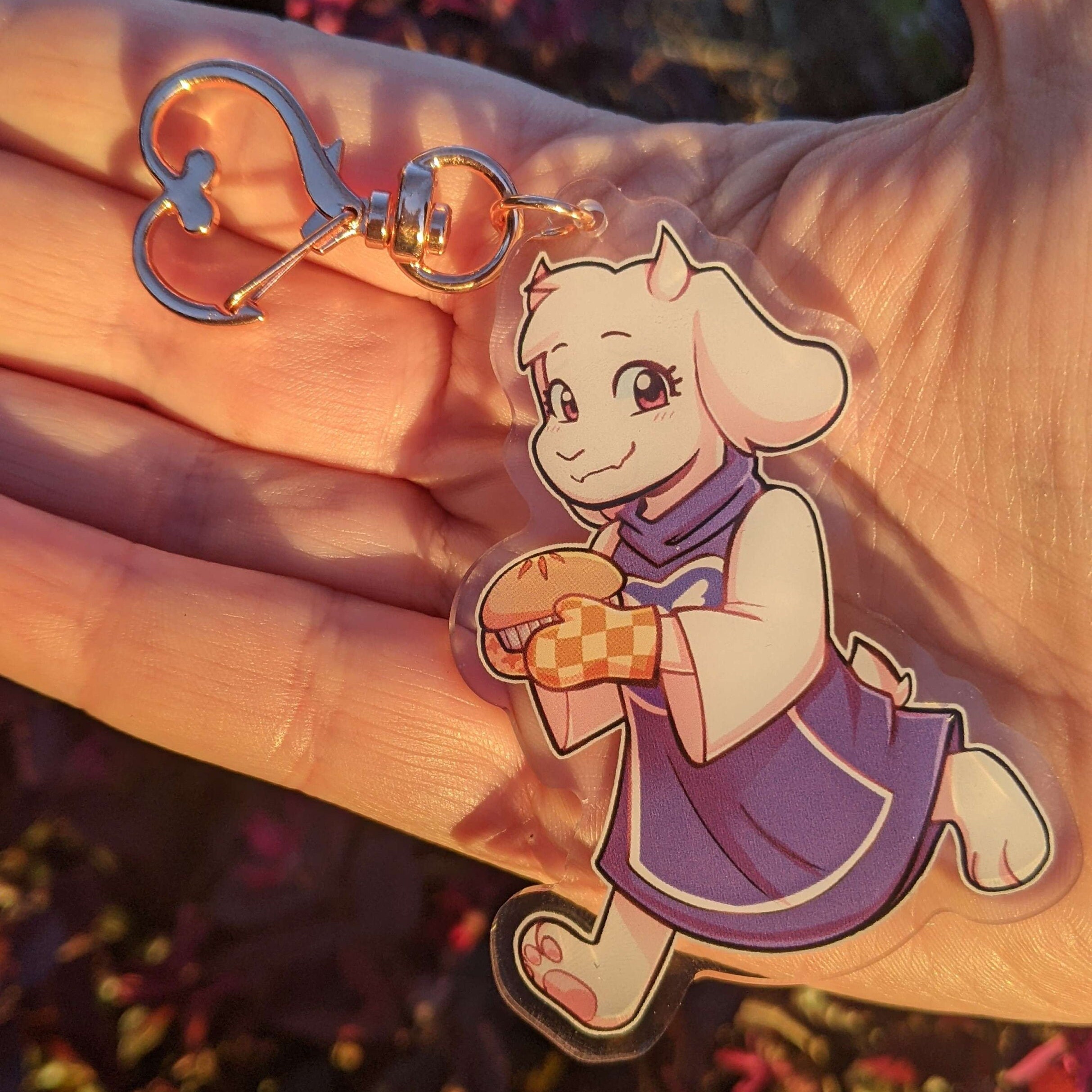 Undertale / Deltarune Best Girls 3'' Double-sided Acrylic Charms - Etsy