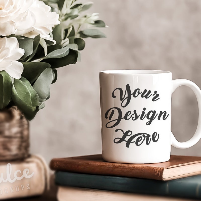 Shabby Chic Mug - Etsy
