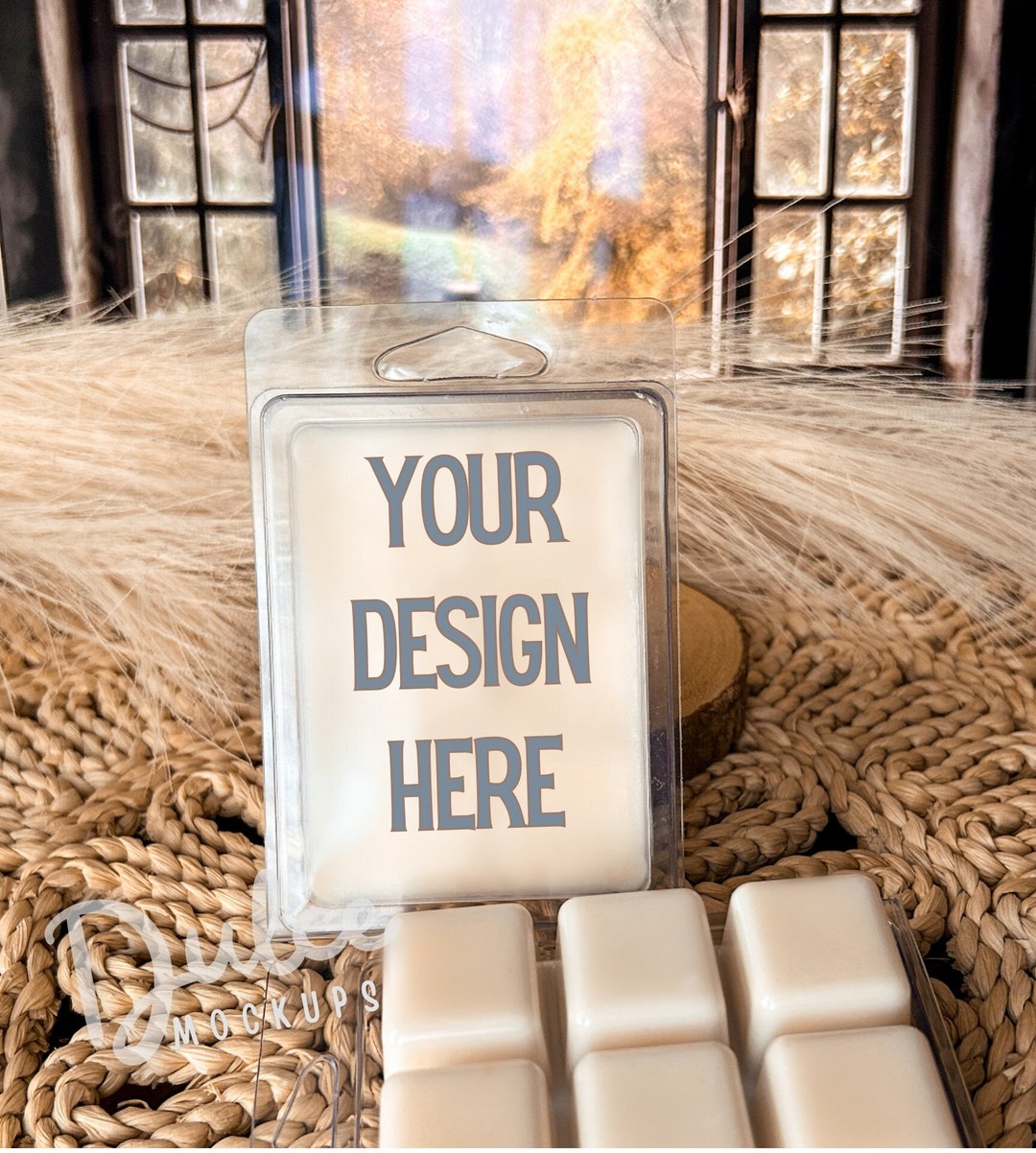 White Wax Melt Mockup White Tart Mockup Boho Mockup Dark - Etsy