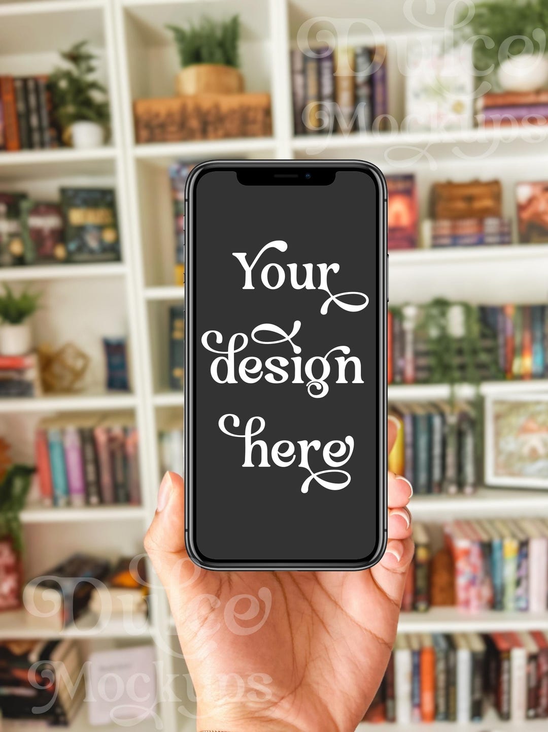 Smart Phone Mockup iPhone Mockup Lock Screen Mockup Canva Mockup ...