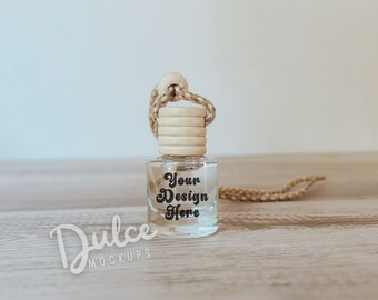 Car Diffuser Mockup Label Template Canva Mockup Car Air Freshener ...