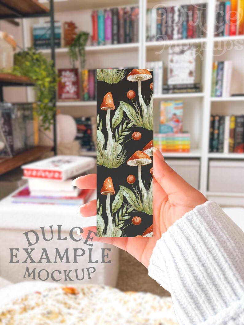 Mockup Bookmark Mockup 2x6 Bookmark Bundle Blank Bookmark Stationary ...