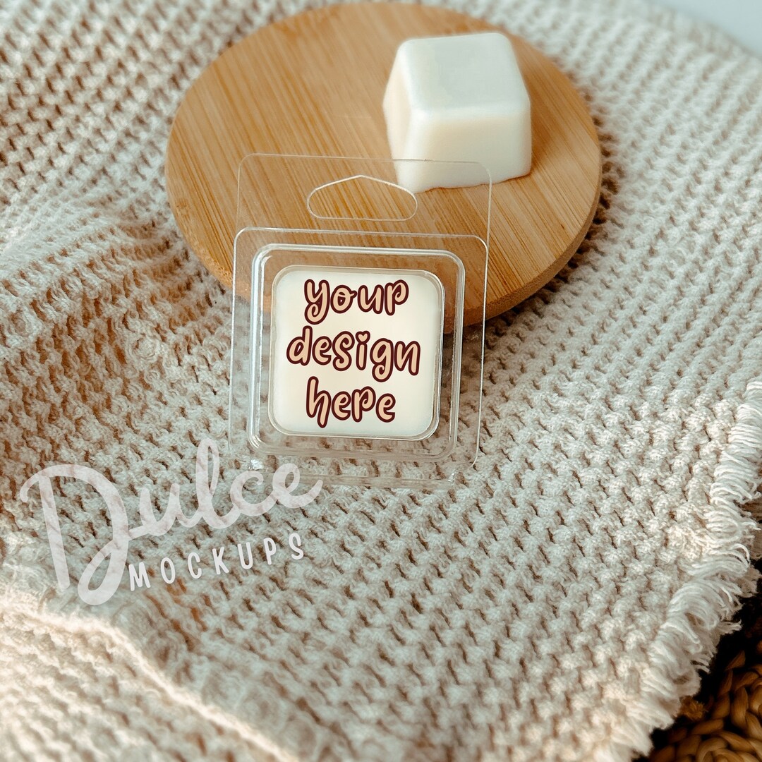 Single Cube Mockup Mini Wax Melt Mockup 1 Oz. Sample Mockup Wax Melts ...