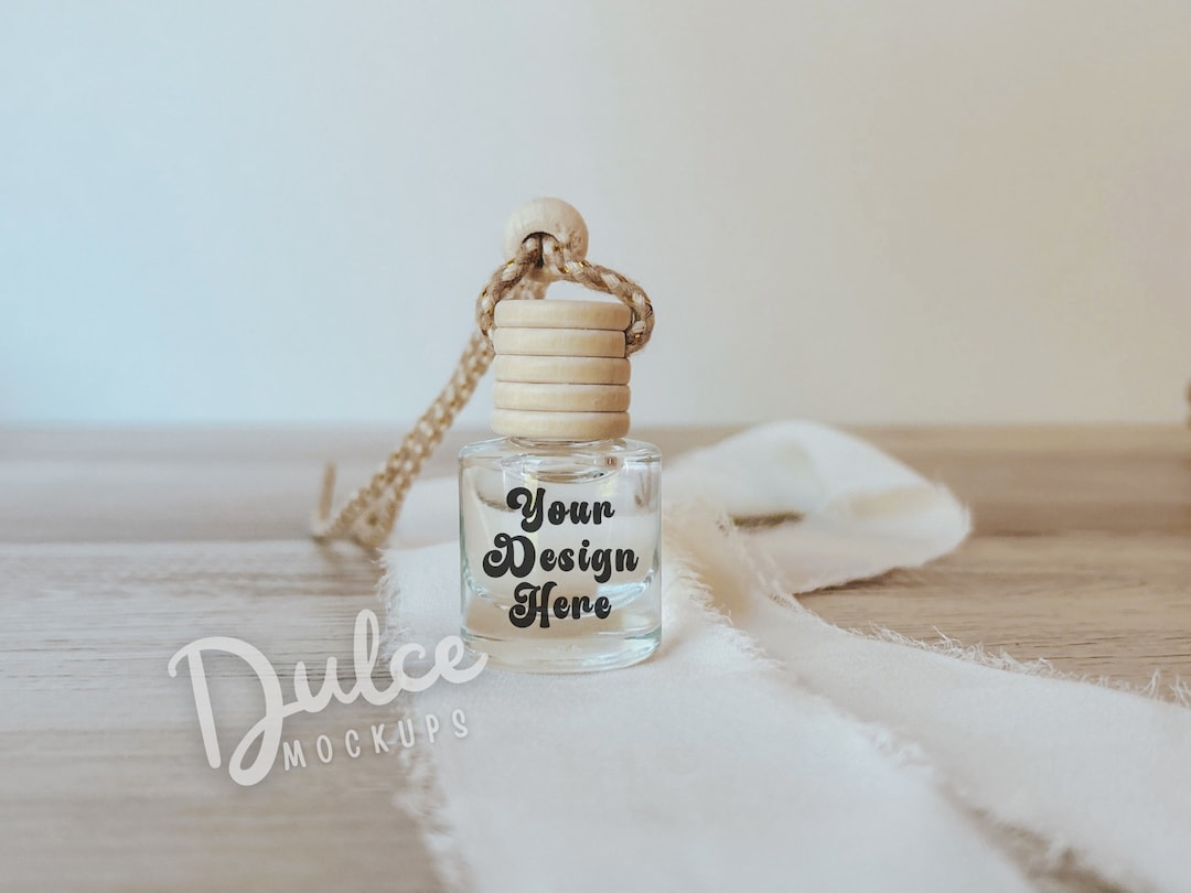 Car Diffuser Mockup Label Template Canva Mockup Car Air Freshener ...