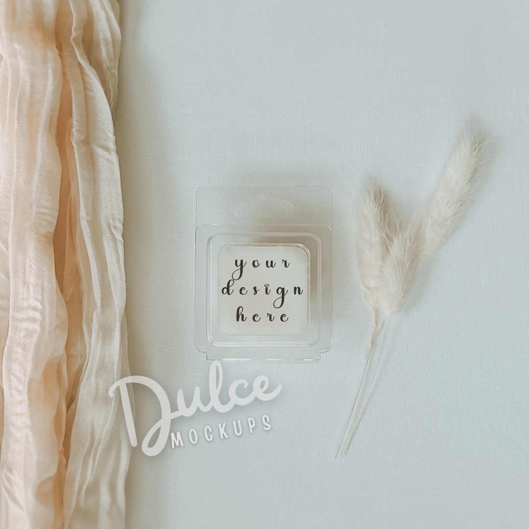 Single Cube Mockup Mini Wax Melt Mockup 1 Oz. Sample Mockup Wax Melts ...