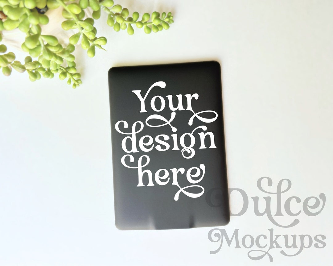 Bookish Stickers Mockup E-book Mockup for in My Kindle Era Sticker ...