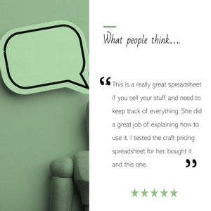 Craft Market Expense, Sales and Profit Tracker Spreadsheet, Craft Fair ...