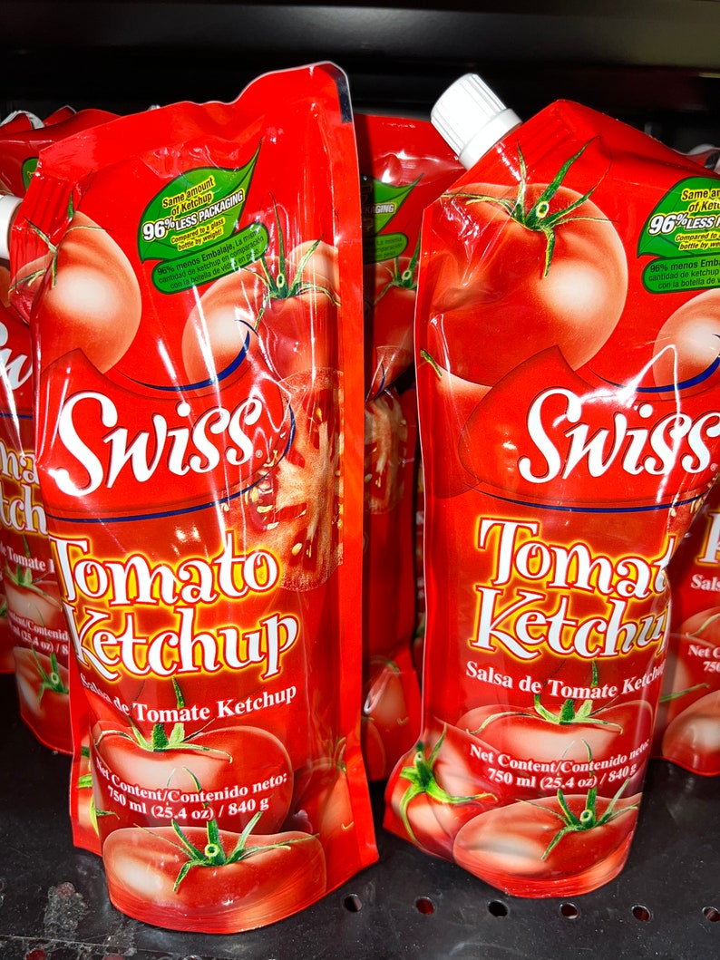 Swiss Tomato Ketchup / Trinidad Ketchup 3 Pack - Etsy