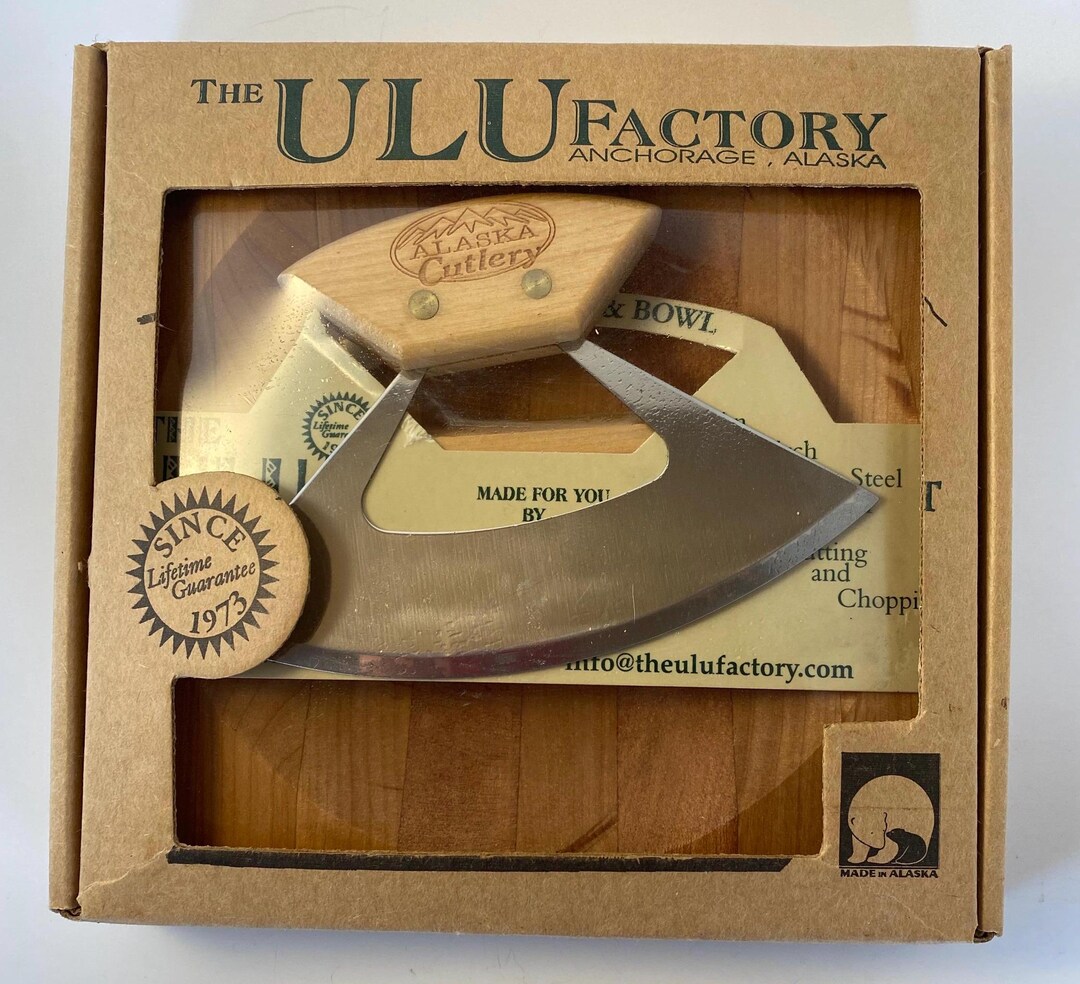 The Ulu Factory Medium Chopping Bowl With ULU Knife - Etsy