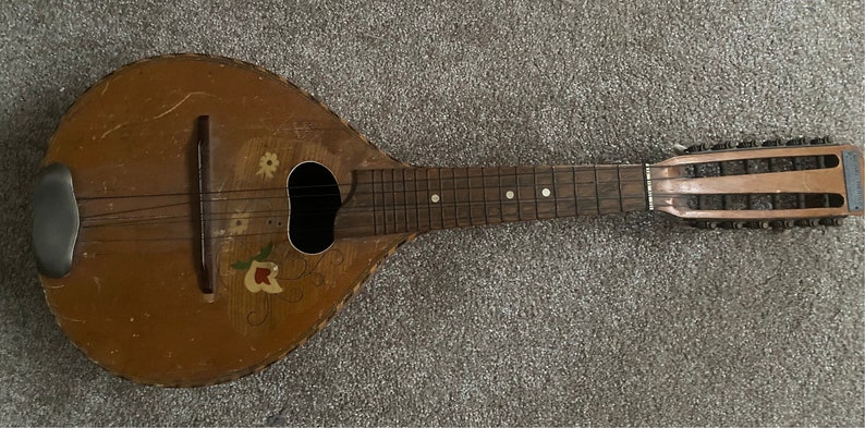 Meinel and Herold 1920s Mandriola 12 String Mandolin - Etsy