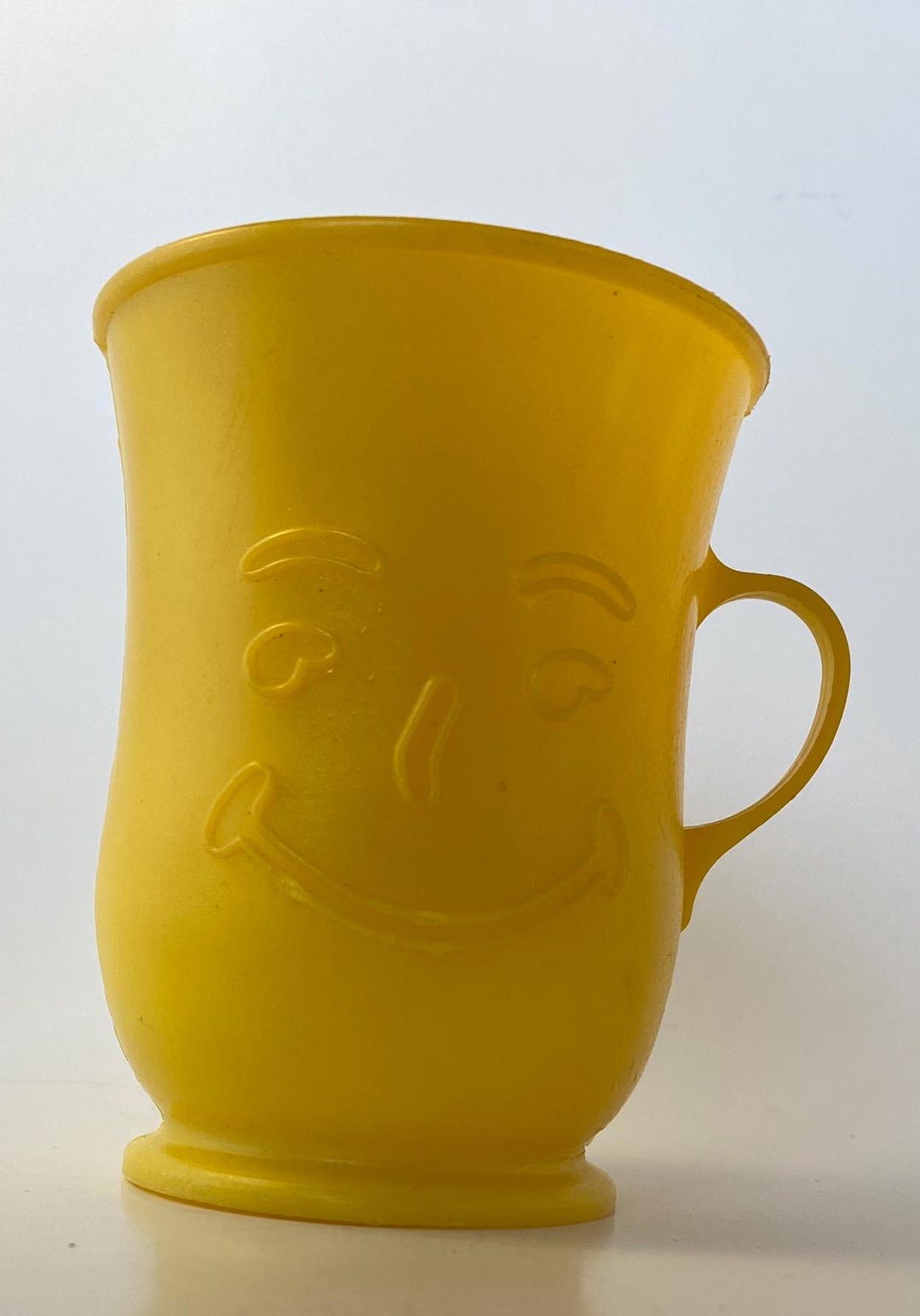 Vintage Yellow Kool-aid Plastic Cup With Handle - Etsy