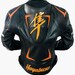 HAYABUSA Motogp Motorcycle Motorbike Racing Leather Jacket All Size ...