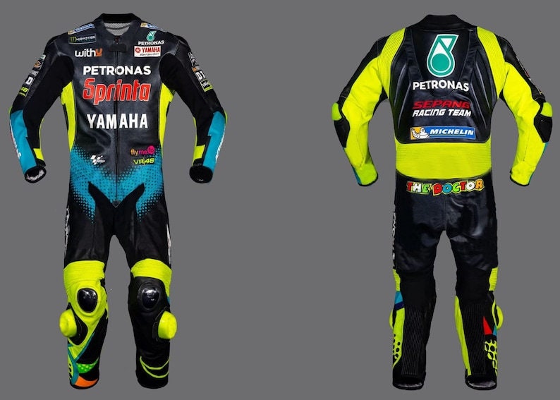 Valentino Rossi VR46 Motogp Suit 2021 Motorcycle Riding Motorbike ...