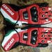Ducati Corse C3 Motorcycle Motogp Motorbike Racing Leather Gloves Red ...