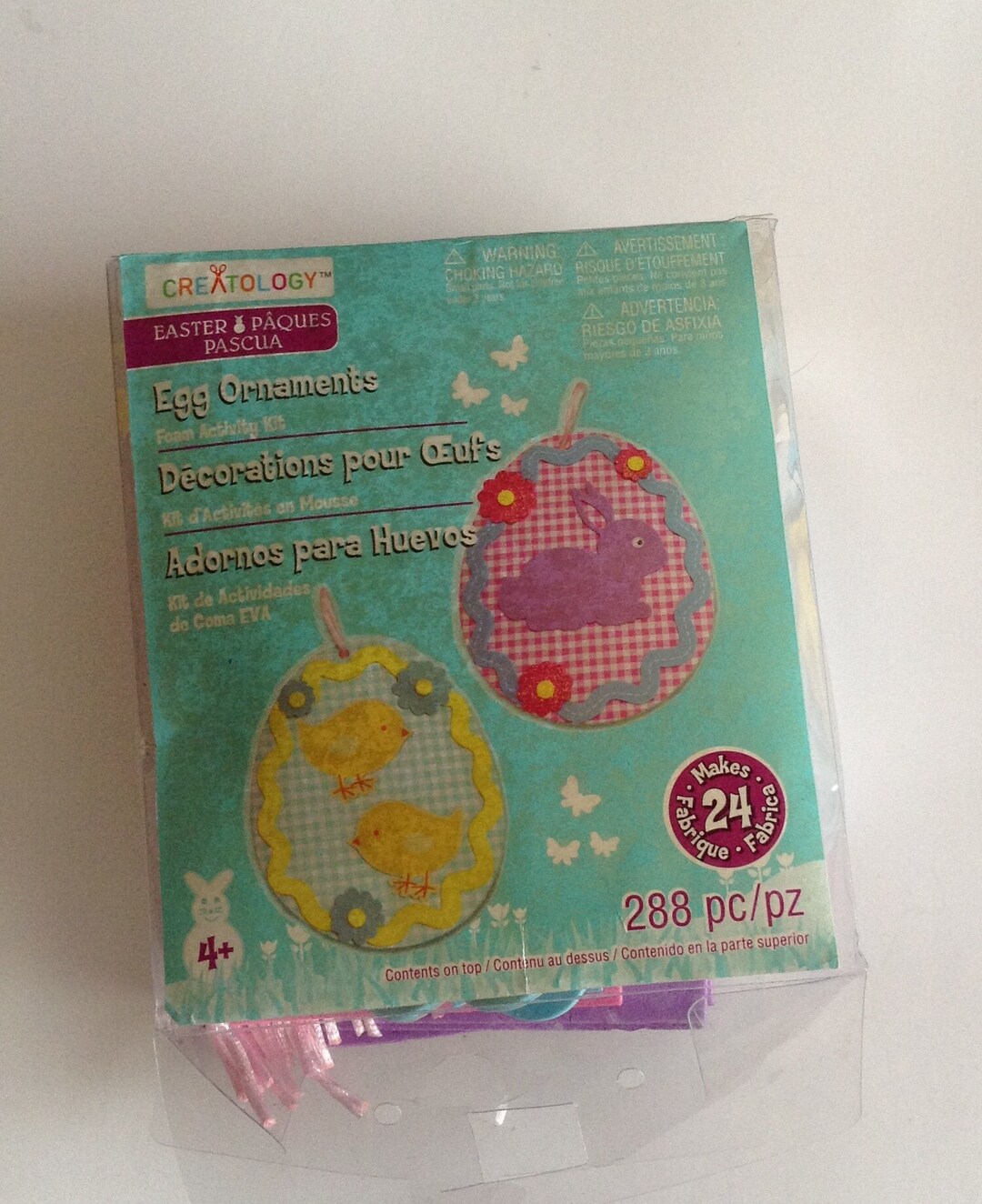 Creatology Egg Ornaments Foam Activity Kit Kids Children's Easter ...