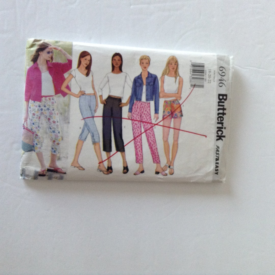 Butterick Sewing Pattern #6946 Fast and Easy Size 18-20-22 Petite ...