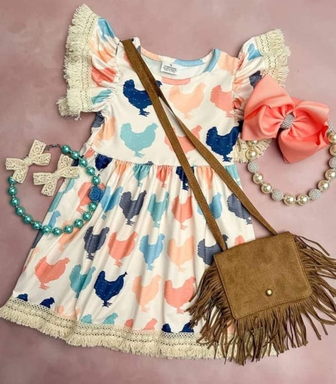 RUFFLE CHICKEN DRESS - Etsy
