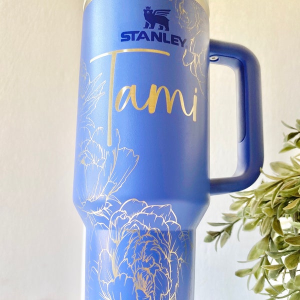 Stanley Cup With Peonies - Etsy