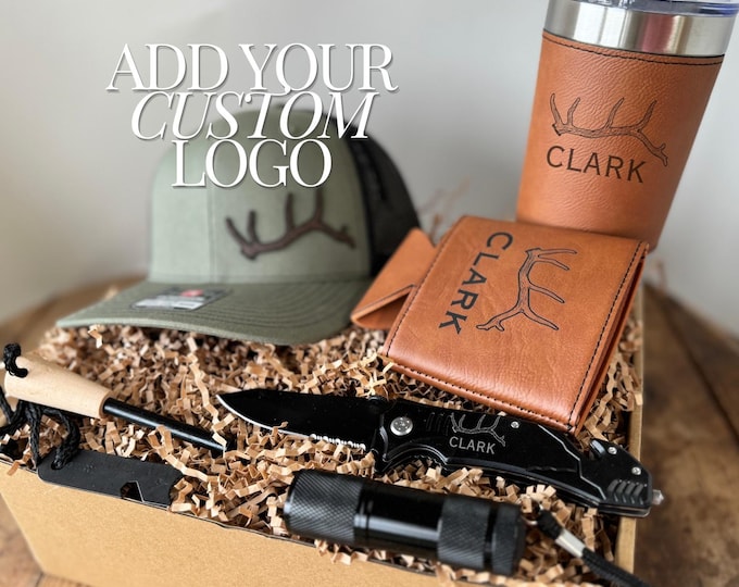 Hunting Gift Set Personalized Groomsmen Box Christmas Gift for Deer ...