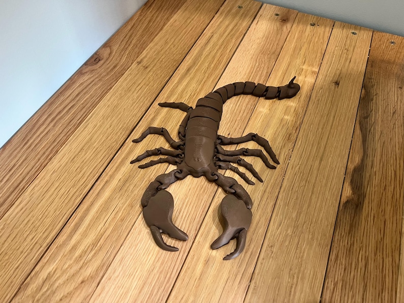 Scary 3d Printed Sand Scorpion - Etsy