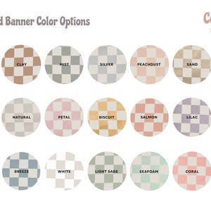 Checkered Custom Name Banner, Personalized Banner Flag, Wall Art ...