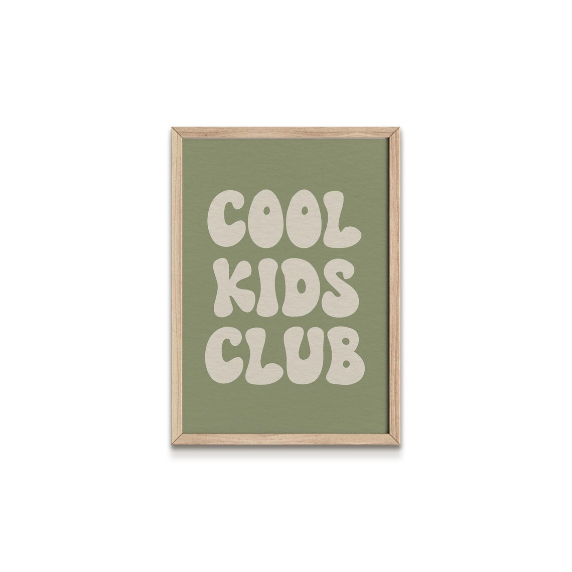 Cool Kids Club Wall Art Print, Digital Download, Cool Kids Print Decor ...