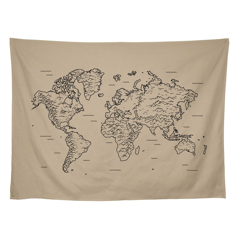 Map Banner - Etsy