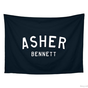 Custom Name Banner, Personalized Banner Flag, Custom Name Sign ...