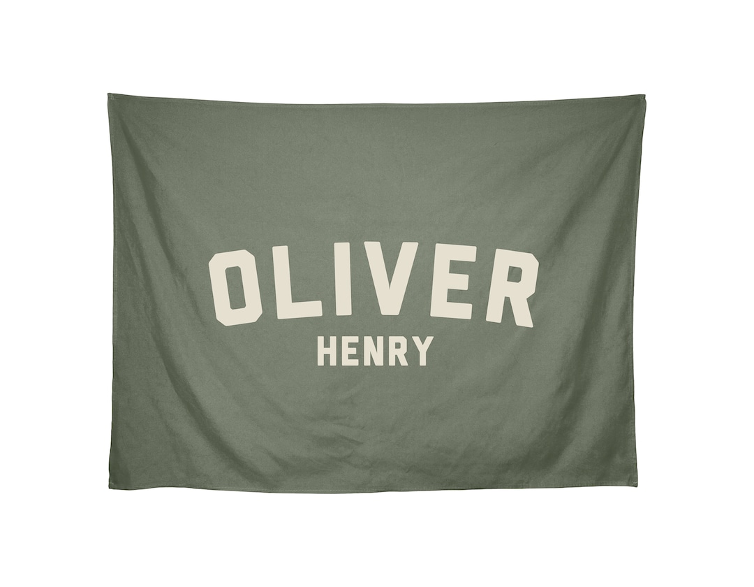 Custom Name Banner, Personalized Banner Flag, Custom Name Sign ...