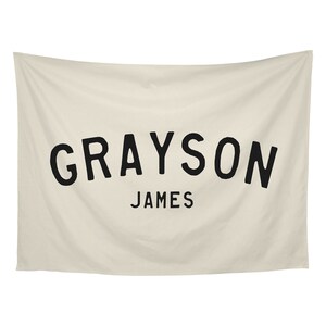 Custom Name Banner Personalized Banner Flag Custom Name - Etsy