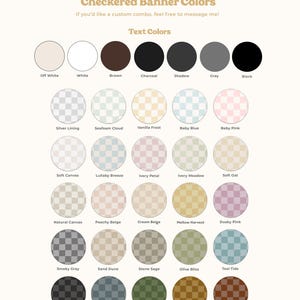 Checkered Custom Name Banner, Personalized Banner Flag, Wall Art ...