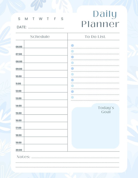 Simple Minimalist Digital Planner - Etsy