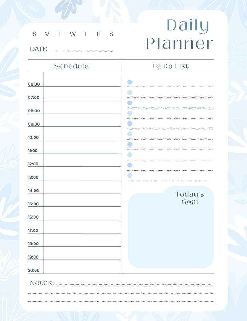 Simple Minimalist Digital Planner - Etsy