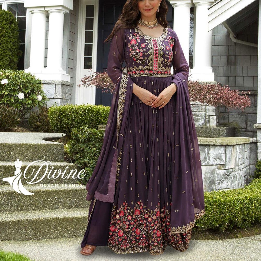 Designer Gharara Shirt Pakistani Women Wedding Dress Indian Suits ...