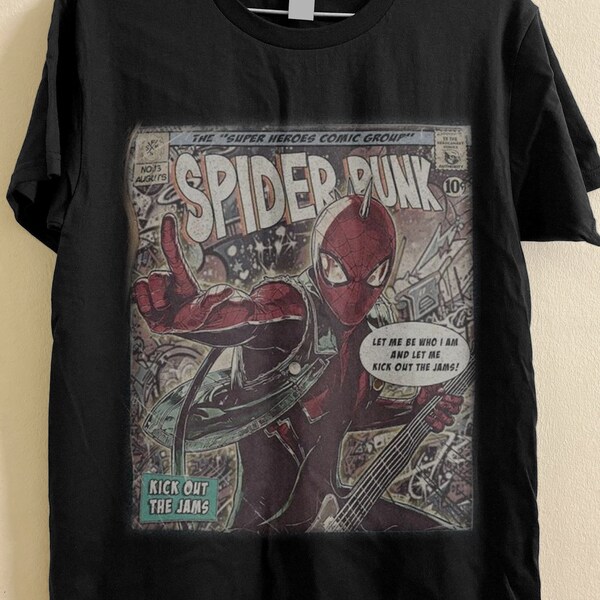 Spider Punk Hoodie - Etsy