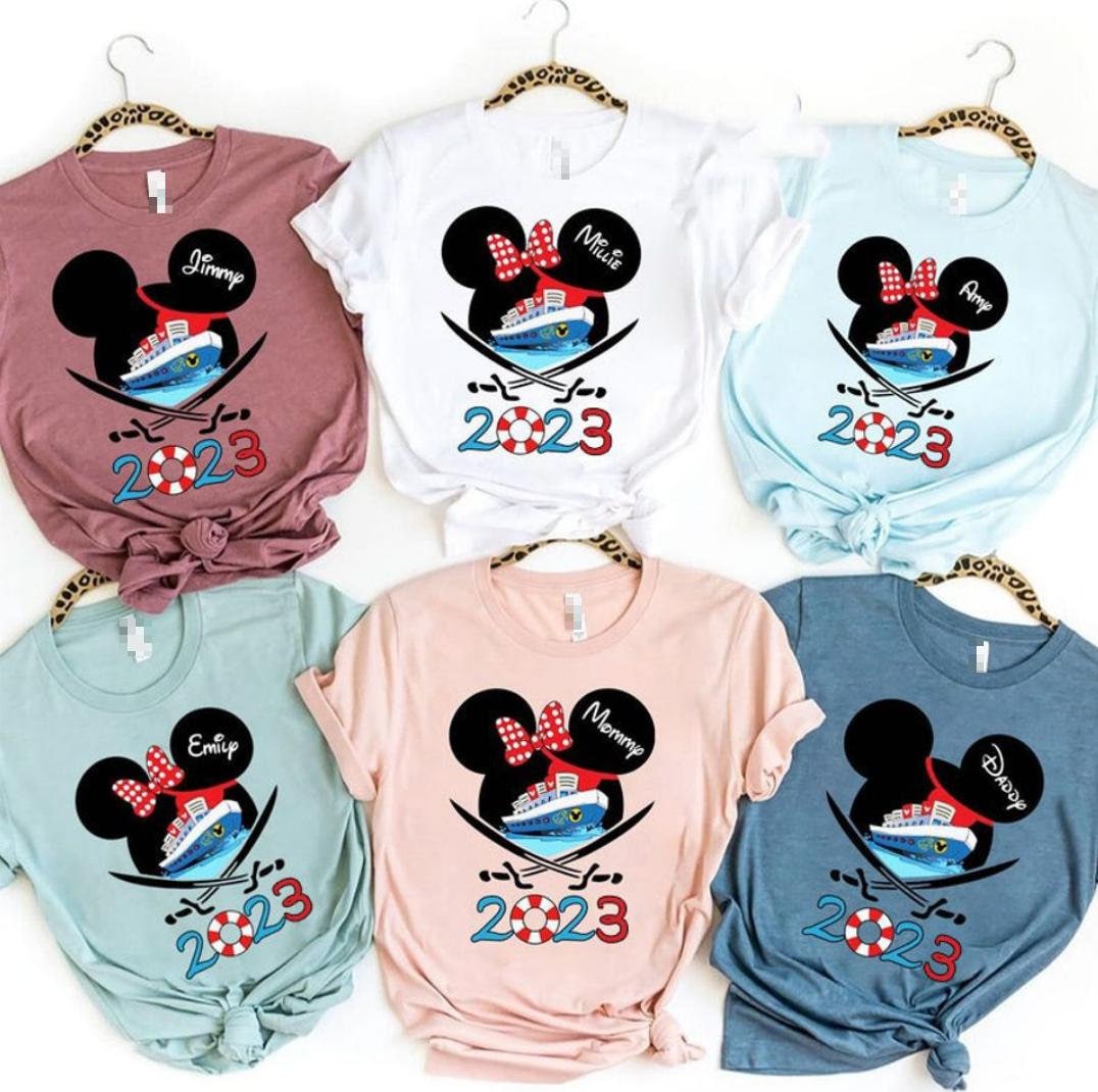 Trendy Dizney Cruise 2023 Pirate Custom Shirt Diney Pirates Matching ...