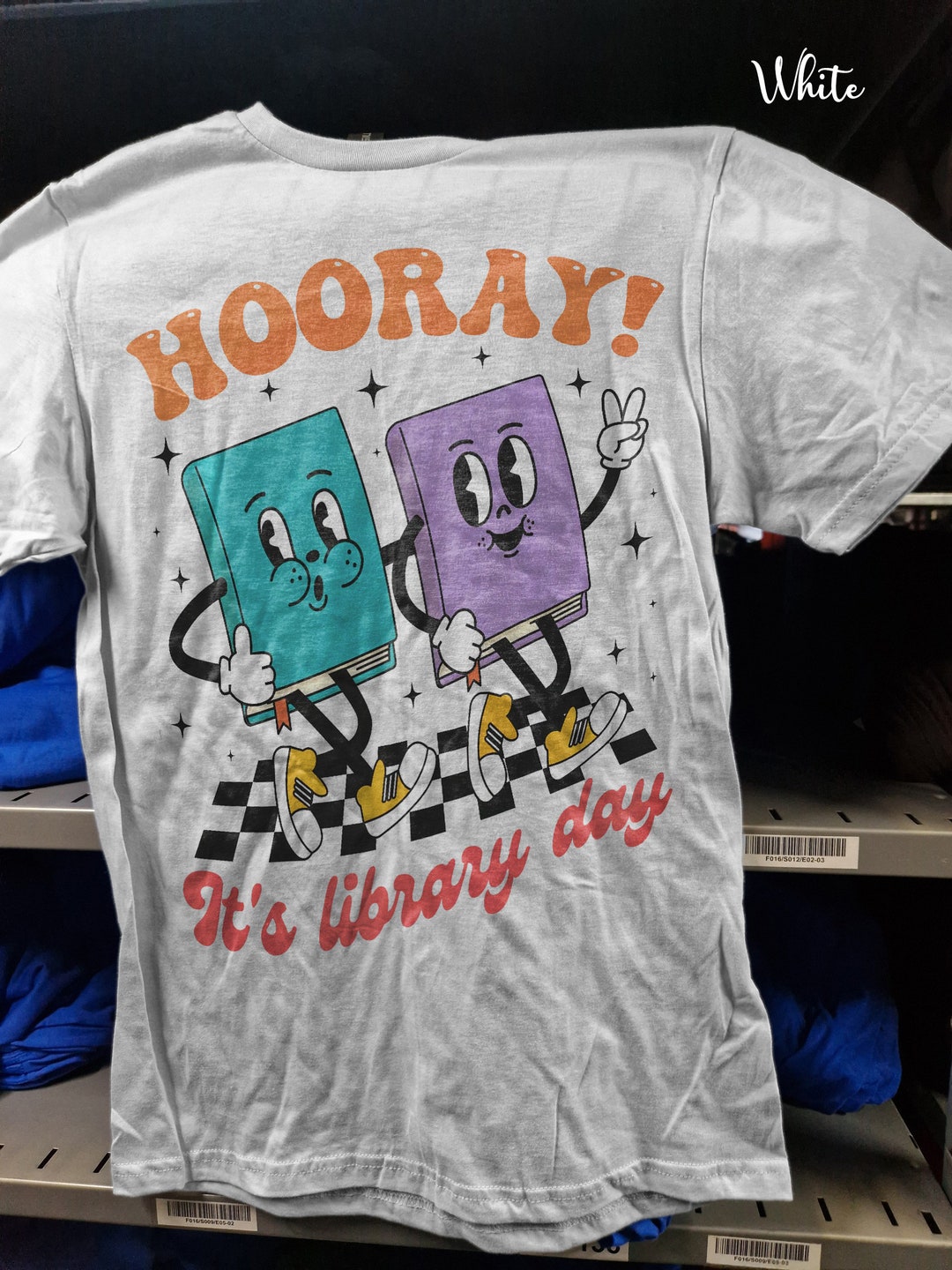 Hooray It's Library Day, Reading T-shirt, Library Sweatshirt, Funny ...