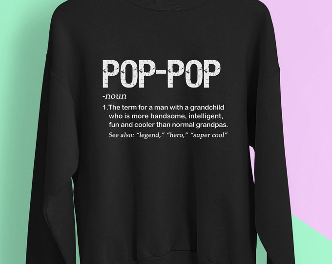 Pop Pop Definition Shirt, Poppop Definition, Pop-pop Defined T-shirt ...