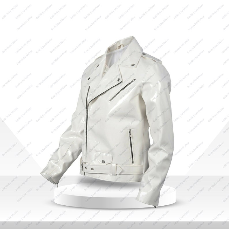 Motorbike Jacket Vinyl PVC Motorcycle Jacket Biker Jacket PCV - Etsy